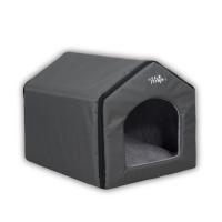 China Oxford Fabric Dog Bed Luxury Warm Heated Small Dog House Pet Cushion for sale