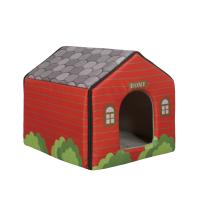 China Oxford Fabric Dog Bed Luxury Warm Heated Small Dog House Pet Cushion for sale