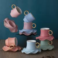 China color glazed electroplating gold turkish Arabic tea ceramic coffee cup ceramic for sale