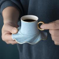 China color glazed electroplating gold turkish Arabic tea ceramic coffee cup ceramic for sale