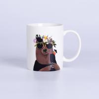 China Hot Water Color Changing Fashion Coffee Cups Heat Color Changing Magic Mug for sale