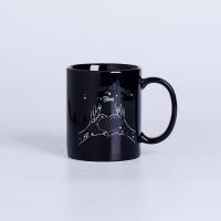 China Hot Water Color Changing Fashion Coffee Cups Heat Color Changing Magic Mug for sale