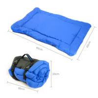 China plush Pet bed cushion elevated pet bed outdoor waterproof foldable portable carrier dog mat for sale