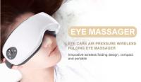 China World best selling products eye care massager with music and heat compression glasses massage for sale