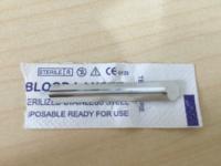 China Medical Disposable Blood Lancet 23g 26g 28g Stainless Steel Blood Lancet for sale