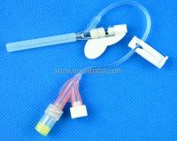 China Safety Y type IV cannulas/IV catheter with injection port 18G-24G for sale