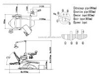 China A880 dental chair with CE, ISO certificates for sale