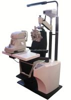 China Ophthalmic refraction chair unit, optometry table and chair leather seats for sale