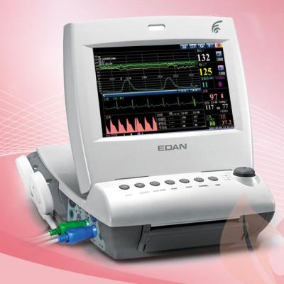 China 10.1'' foldable color TFT-LCD screen Fetal Monitor F6 for sale