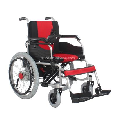 China Cheap price Foldable electric wheelchair/power wheelchair with CE ISO for sale