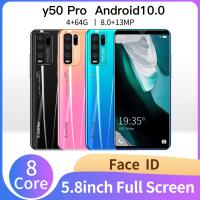 China Y50 4GB 64GB Smartphone Original Android Mobile Phones GPS Cell Phone for sale