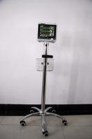 China Moving Trolley Mobile Patient Monitor Bracket Stand Hospital Use for sale