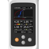 China Portable Spirometer Machine Medical Hospital Emergency Equipment Lung Diagnostic for sale