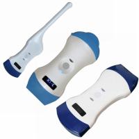 China New technology ultrasound double head wireless ultrasound probe PU62 color doppler function for sale