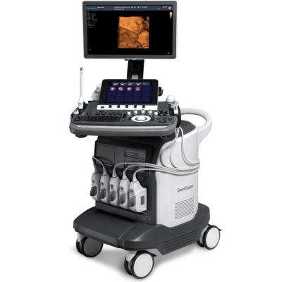 China Trolley 4d Color Doppler Ultrasound Ecografo Sonoscape S50 Ultrasound for sale