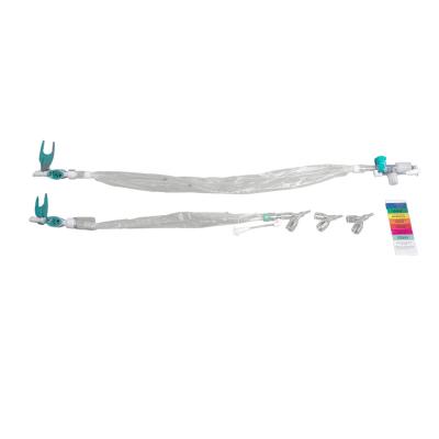 China Hospital Sterile Disposable Closed Suction Catheter sputum Suction Catheter Size 10 Size 14 Disposable Suction Catheter for sale