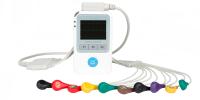 China Digital Twelve Channels  ECG Holter 24 Hours ECG Data Record Standard Electrocardiogram HT06 for sale