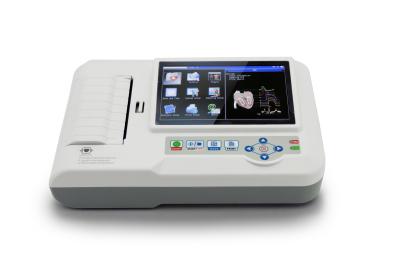 China Factory wholesale price Digital 12 channels touch screen ECG electrocardiogram machine EC38 for sale