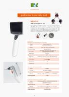 China Ear Otoscope Digital Video Otoscope Camera Otoscope Set Ear Endoscope for sale