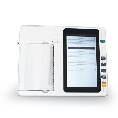 China 6 channel medical vital monitor easy portable hospital ECG monitor with software for sale