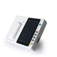 China 6 channel medical vital monitor easy portable hospital ECG monitor with software for sale