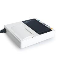 China Touch screen multi-parameters portable 10 channel ecg device with built-in printer for sale