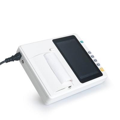 China High solution digital mobile medical ecg machine 3 channel with touch screen for sale