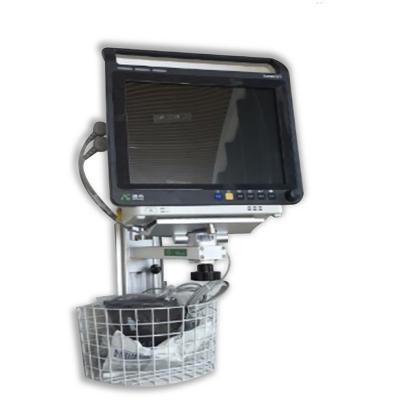 China Aurora WM aluminum alloy adjustable arm touch screen monitor wall mount with basket for sale