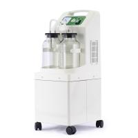 China Heavy duty high pump rate 50L aspirator surgical suction machine with two bottles for sale