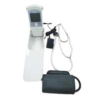 China QD203 mercury free aneroid medical arm digital electronic sphygmomanometer with stethoscope for sale