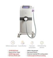 China CE 2400W Painless Beauty Apparatus 808nm Diode Laser Hair Removal Machine for sale