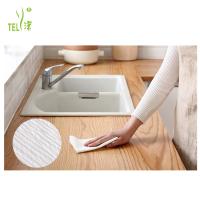 China Low Price Oil Cleaning Tissue 3/4 Layer Water Absorbing Kitchen Tissue Paper Towel Roll for sale