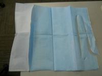China Factory price Disposable PE Film Coated High-quality Lightweight Soft Bed Sheet Bed Cover for sale