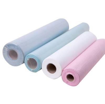 China Healthcare Examination Check in Hospital Disposable Paper&PE Lamnated Couch Rolls for sale