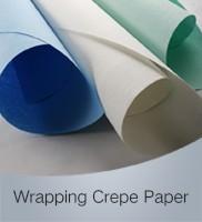 China 1200*1200 Autoclave Sterilization Medical Crepe Wrapping Paper Wrinkle Paper Green Blue White for sale