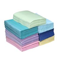 China 33*45 CM Water proof Disposable Colorful Dental Bibs for Dental Clinic for sale