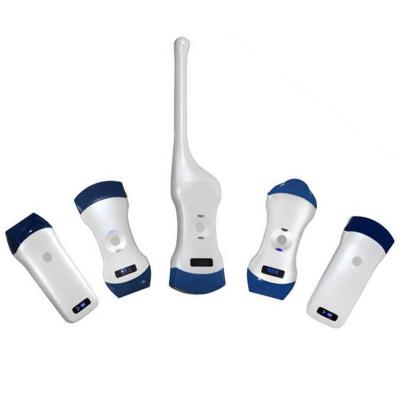 China Wifi Ultrasound Probe Convex Linear Phasedarray 80/128/192 Color Doppler Wireless for sale