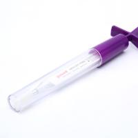China mercury free thermometer with shake off plastic case for sale