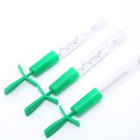 China High quality non toxic clinical mercury free glass thermometer for sale