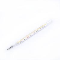 China Hot sale mercury glass clinical thermometer armpit medical thermometer with CE approved for sale