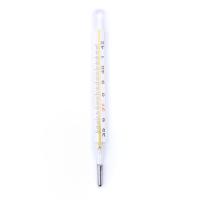 China Hot sale mercury glass clinical thermometer armpit medical thermometer with CE approved for sale