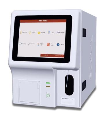 China Cheap Price 3 Part Automated Hematology Analyzer Open Reagent System for Hospital Clinic for sale