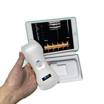 China 192 Element Wireless Color Ultrasound Probe Double Heads 3 in 1 Ultrasound Scanner Probe For iOS/Android/ Windows for sale