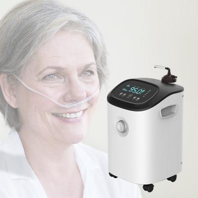 China Free Shipping Homecare Equipment Device Dynmed Medical Grade Carer Oxygen-Concentrator 5L for sale