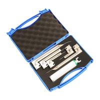 China Throat Detection Ent Conventional Removable Veterinary Fiber Optic Laryngoscope Set for sale