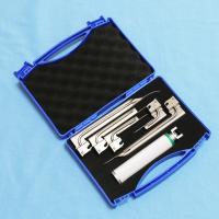 China Throat Detection Ent Conventional Removable Veterinary Fiber Optic Laryngoscope Set for sale