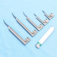 China Throat Detection Ent Conventional Removable Veterinary Fiber Optic Laryngoscope Set for sale