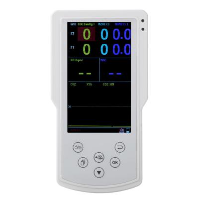 China Handheld anesthesia agent Gas Analyzer BBL419 for EtCO2, FiCO2, RR, EtN2O, FiN2O, EtAA, FiAA for sale