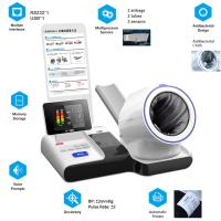 China 2021 Newest Professional Medical Automatic Pulsewave Blood Pressure Monitor with Printer MSLBU030 for sale