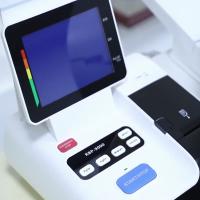 China 2021 Newest Professional Medical Automatic Pulsewave Blood Pressure Monitor with Printer MSLBU030 for sale